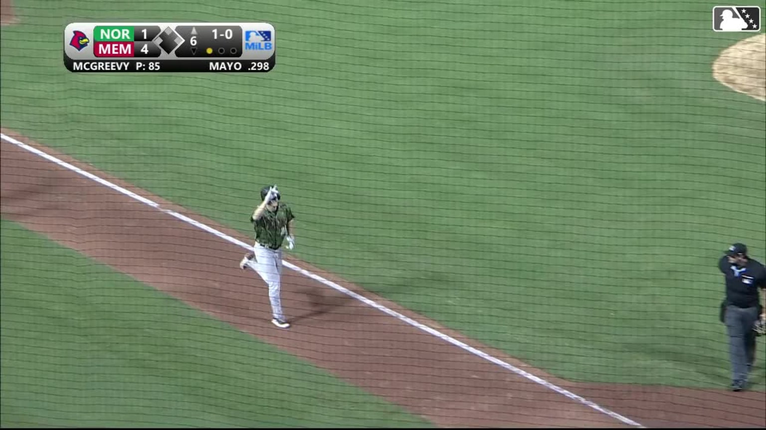 Coby Mayo's solo home run | 07/11/2024 | MiLB.com