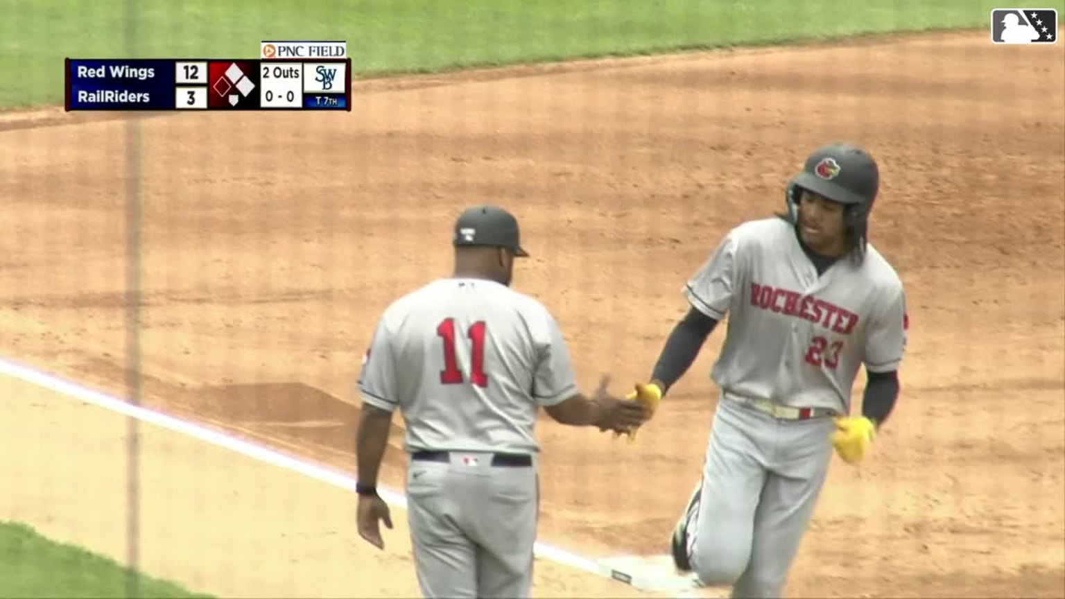 James Wood's second homer of the game | 05/11/2024 | Red Wings