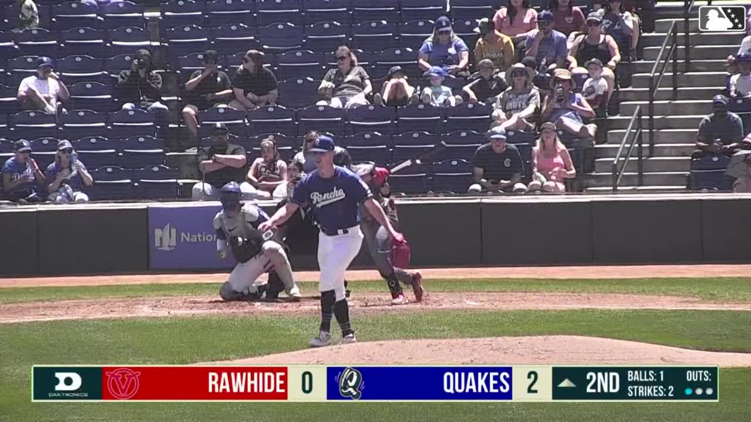River Ryan's third strikeout in relief | 06/10/2024 | Quakes
