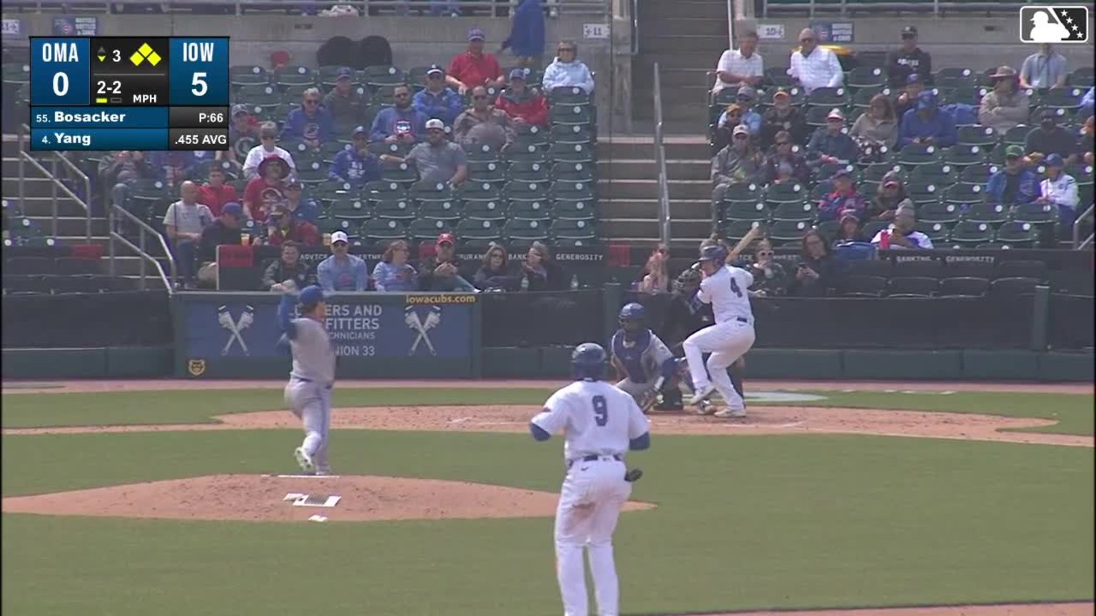 Eric Yang singles on a line drive to right fielder Gavin Cross. Kevin ...