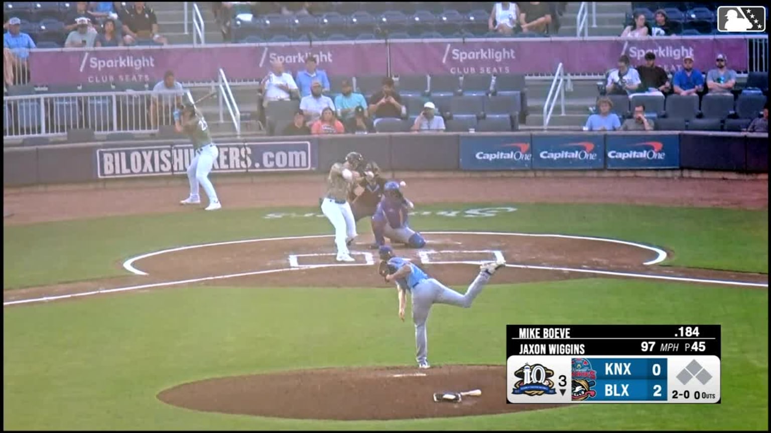 Mike Boeve powers his second homer of the year | 05/22/2025 | Shuckers