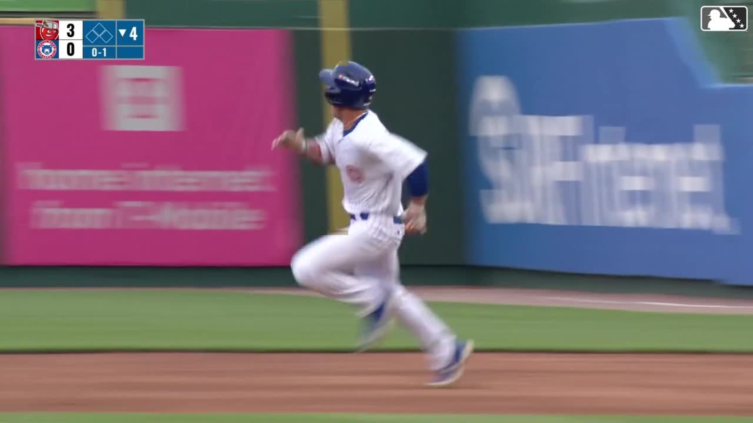 Kade Snell's first pro hit | 08/06/2025 | Cubs