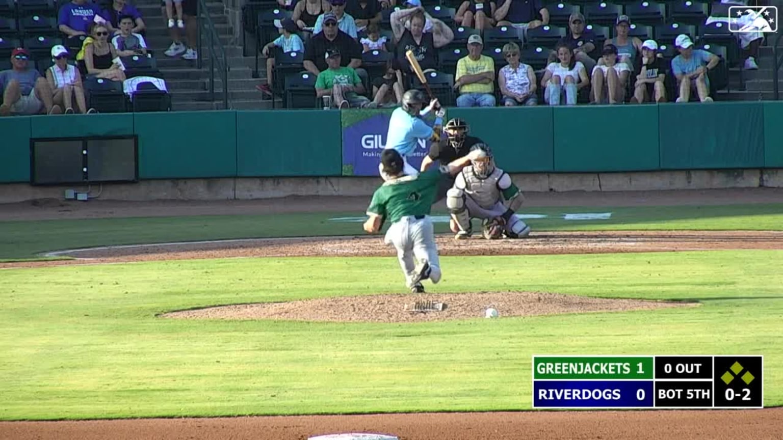 Seth Keller's final out | 07/31/2023 | GreenJackets