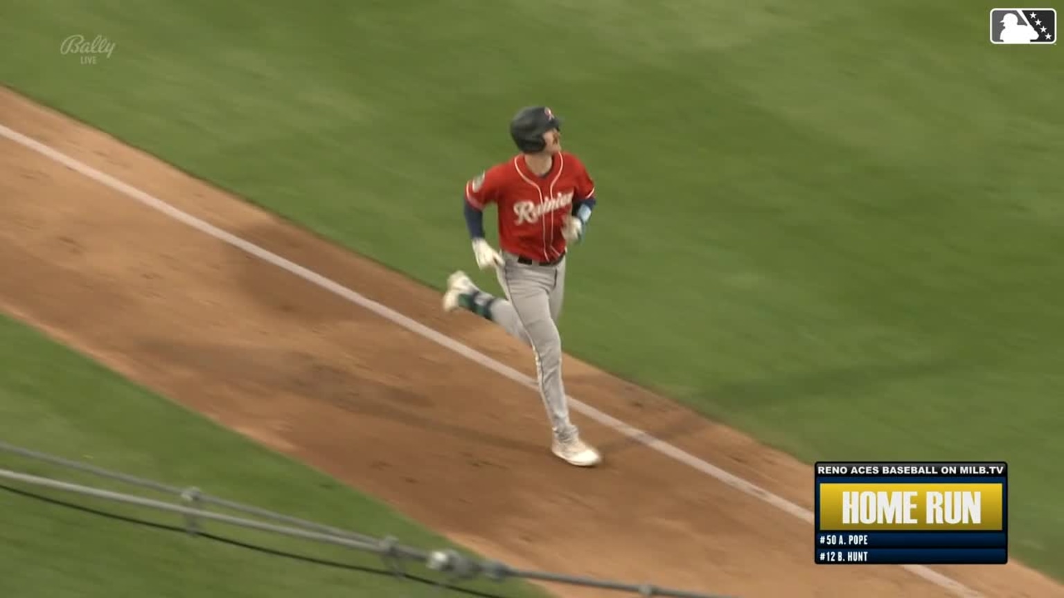 Blake Hunt's third homer of the season | 05/09/2024 | Rainiers