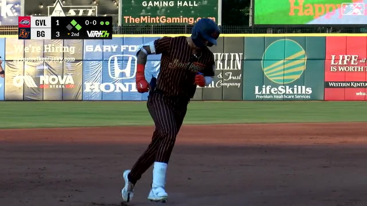 Brock Jones' three-run jack | 07/28/2023 | Hot Rods