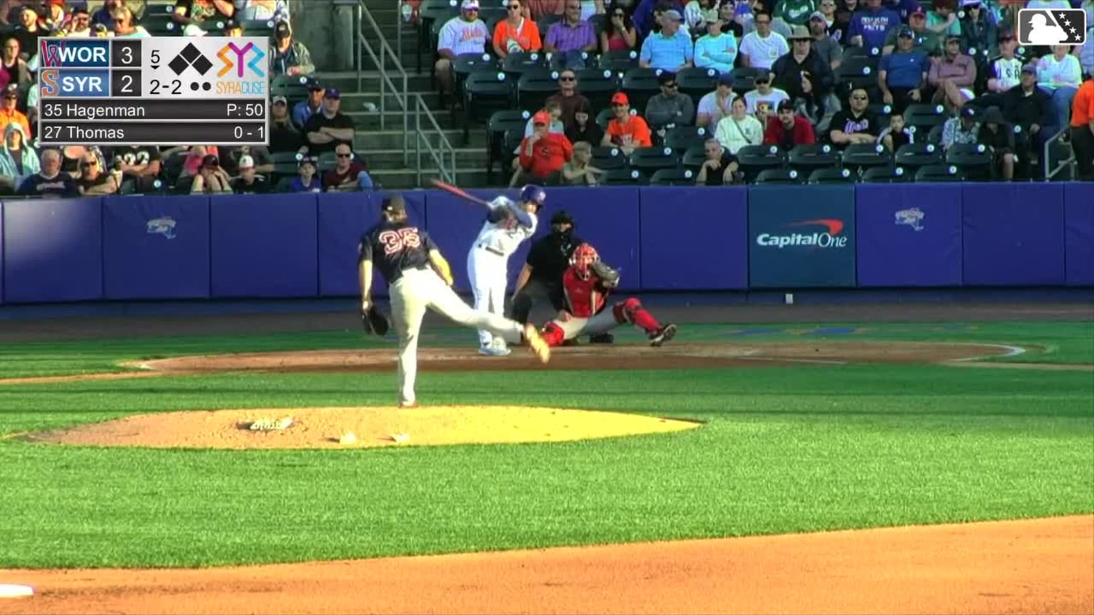 Justin Hagenman's fifth strikeout of the game | 07/02/2024 | Red Sox