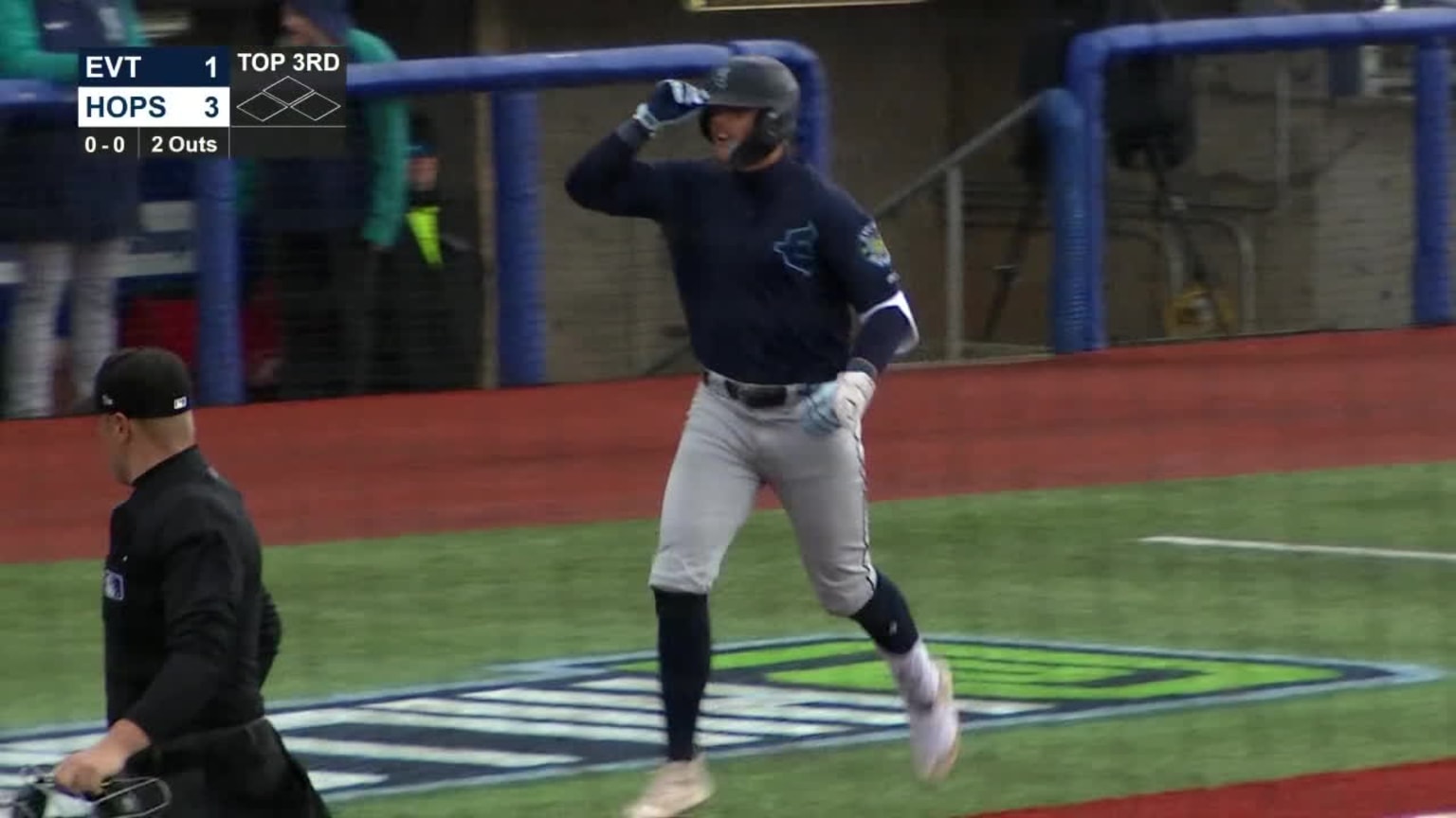 Jared Sundstrom homers vs Hops | 04/07/2024 | MiLB.com