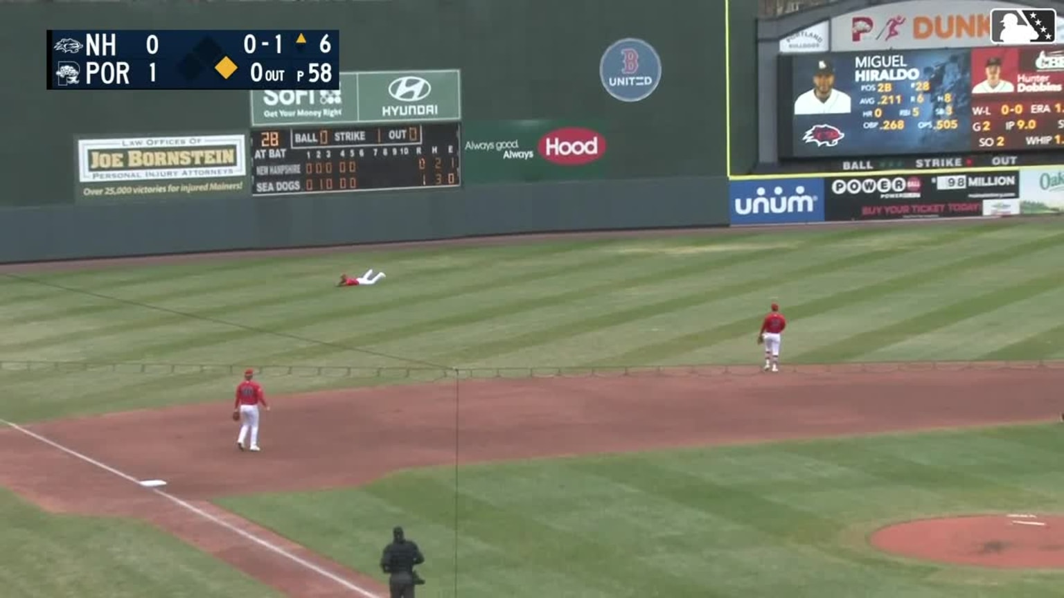 Matthew Lugo's diving grab | 04/20/2024 | MiLB.com