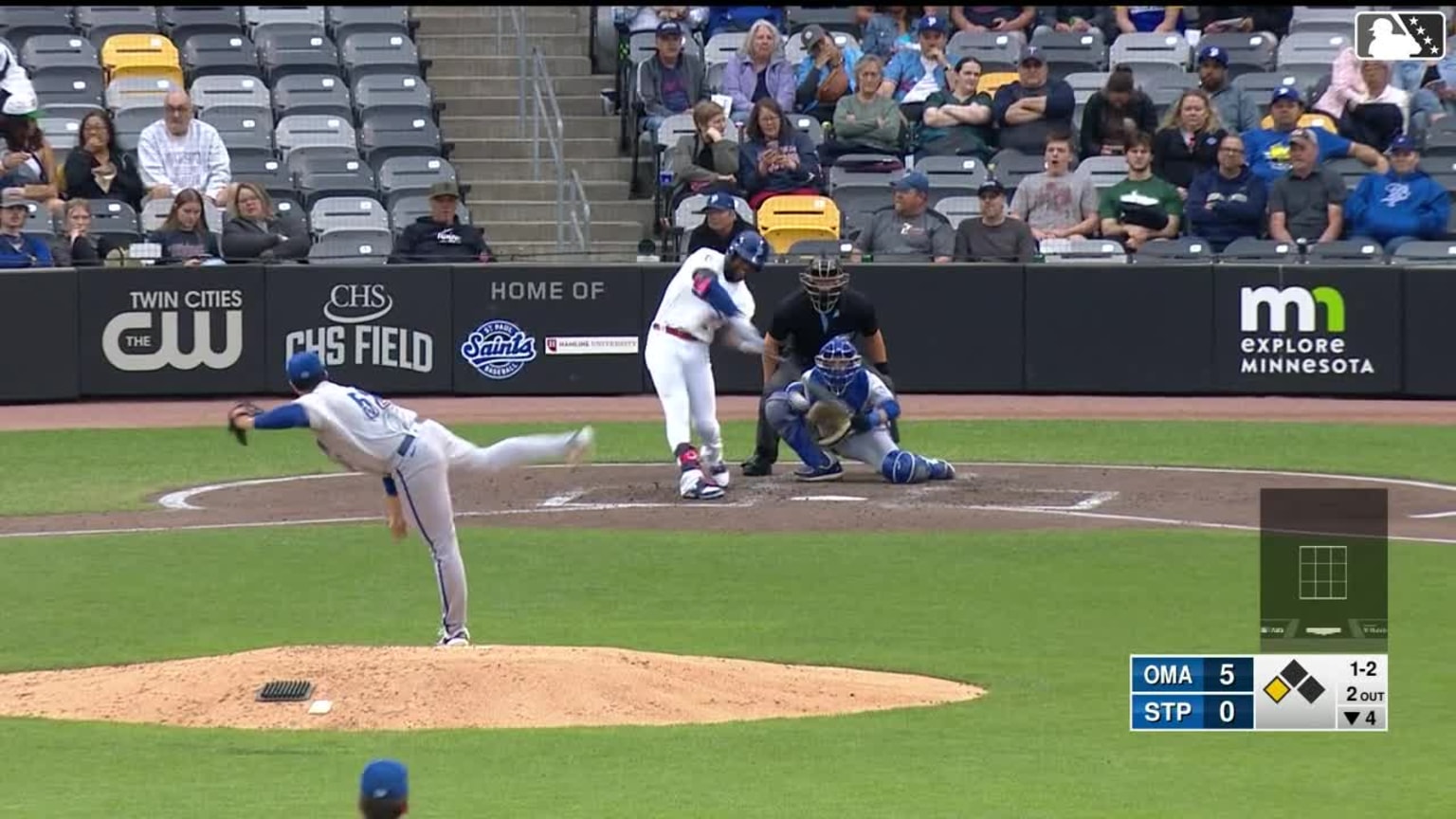 Luis Cessa completes five scoreless innings | 05/16/2024 | Storm Chasers