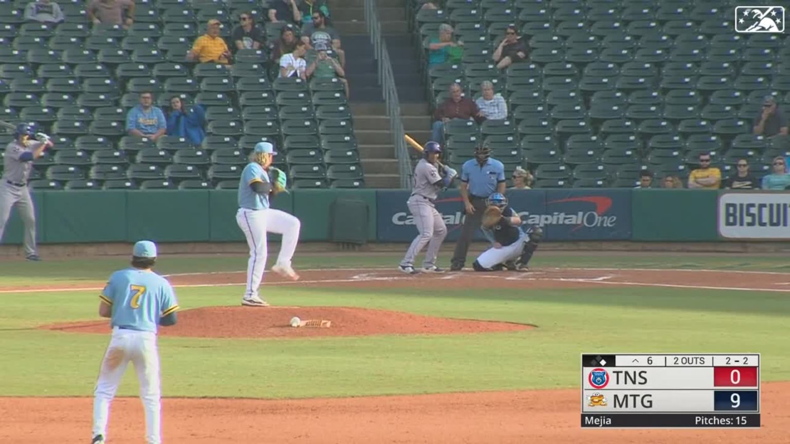 Enmanuel Mejia closes out no-no | 04/17/2023 | Biscuits