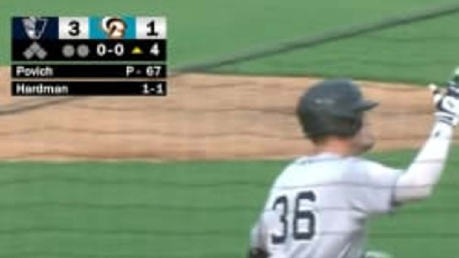 Tyler Hardman's two-homer night | 06/29/2023 | Patriots Tyler Hardman's two-homer night | 06/29/2023 | Patriots