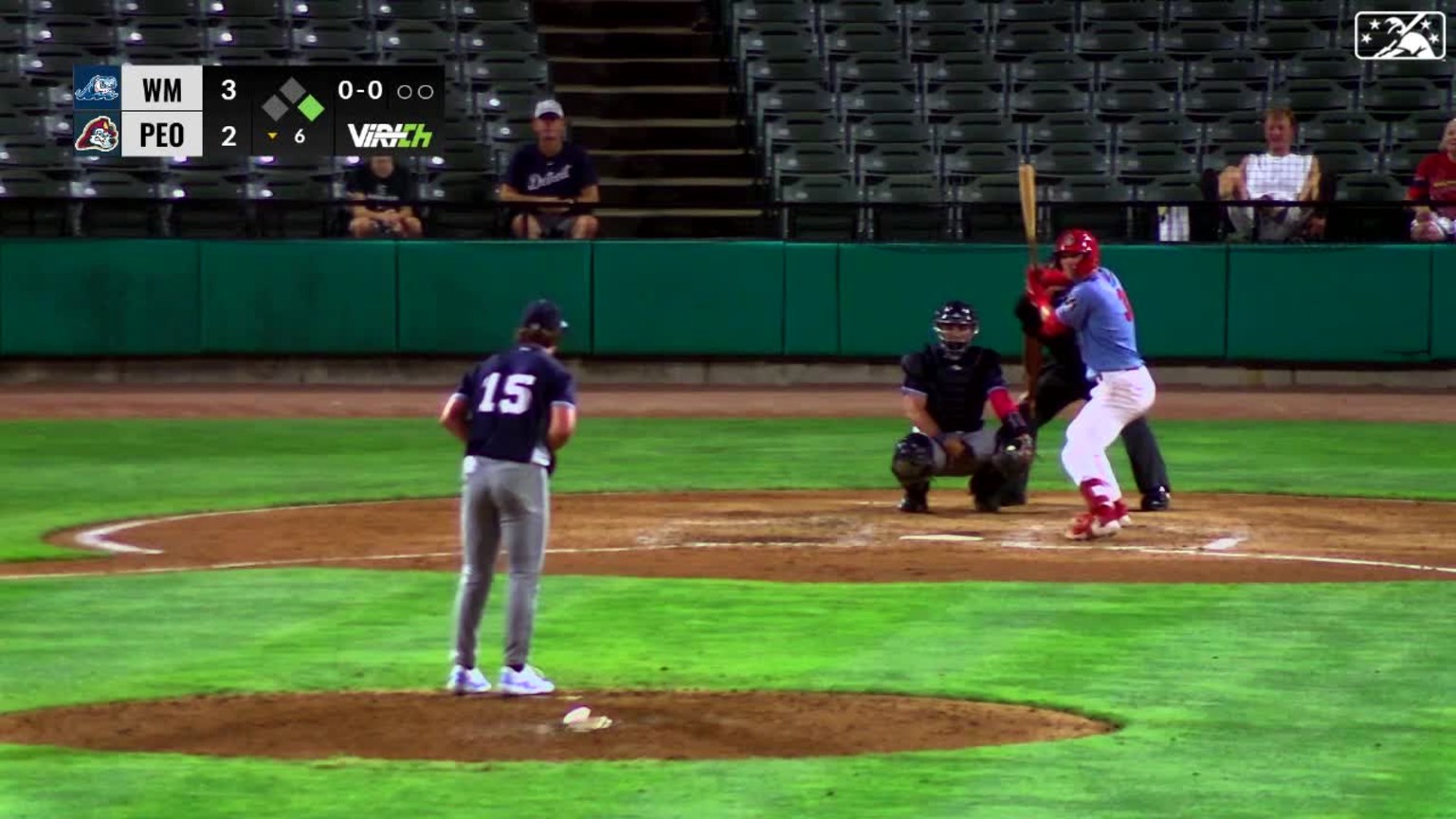 Jimmy Crooks' two-run home run | 08/25/2023 | MiLB.com