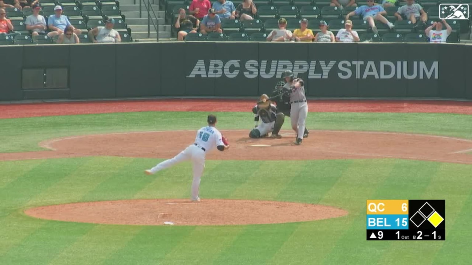 Cayden Wallace's RBI double | 07/23/2023 | River Bandits