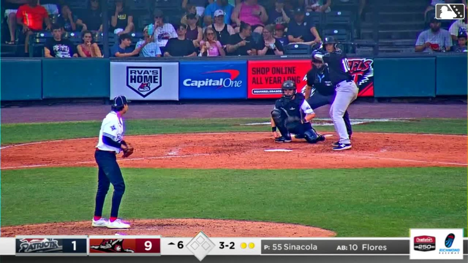 Nick Sinacola's sixth strikeout | 06/30/2024 | Flying Squirrels