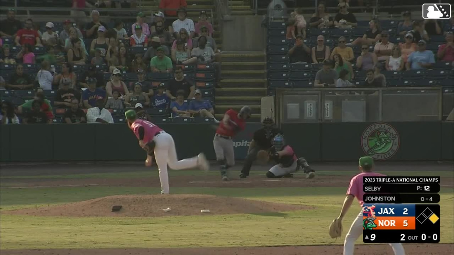 Troy Johnston hits a home run | 07/28/2024 | MiLB.com