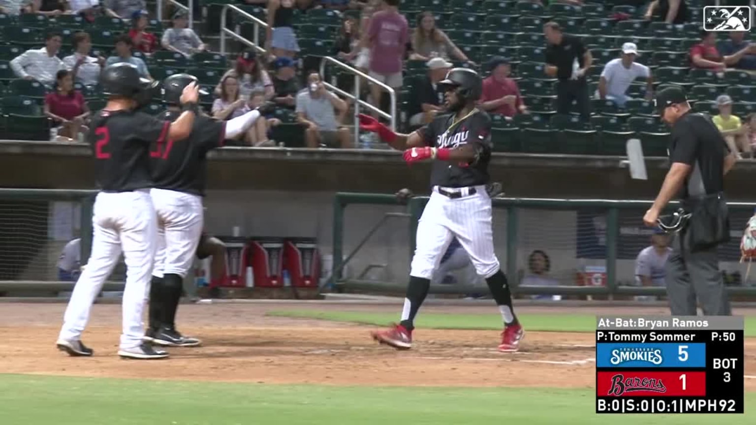 Bryan Ramos' two-run home run | 06/16/2023 | MiLB.com