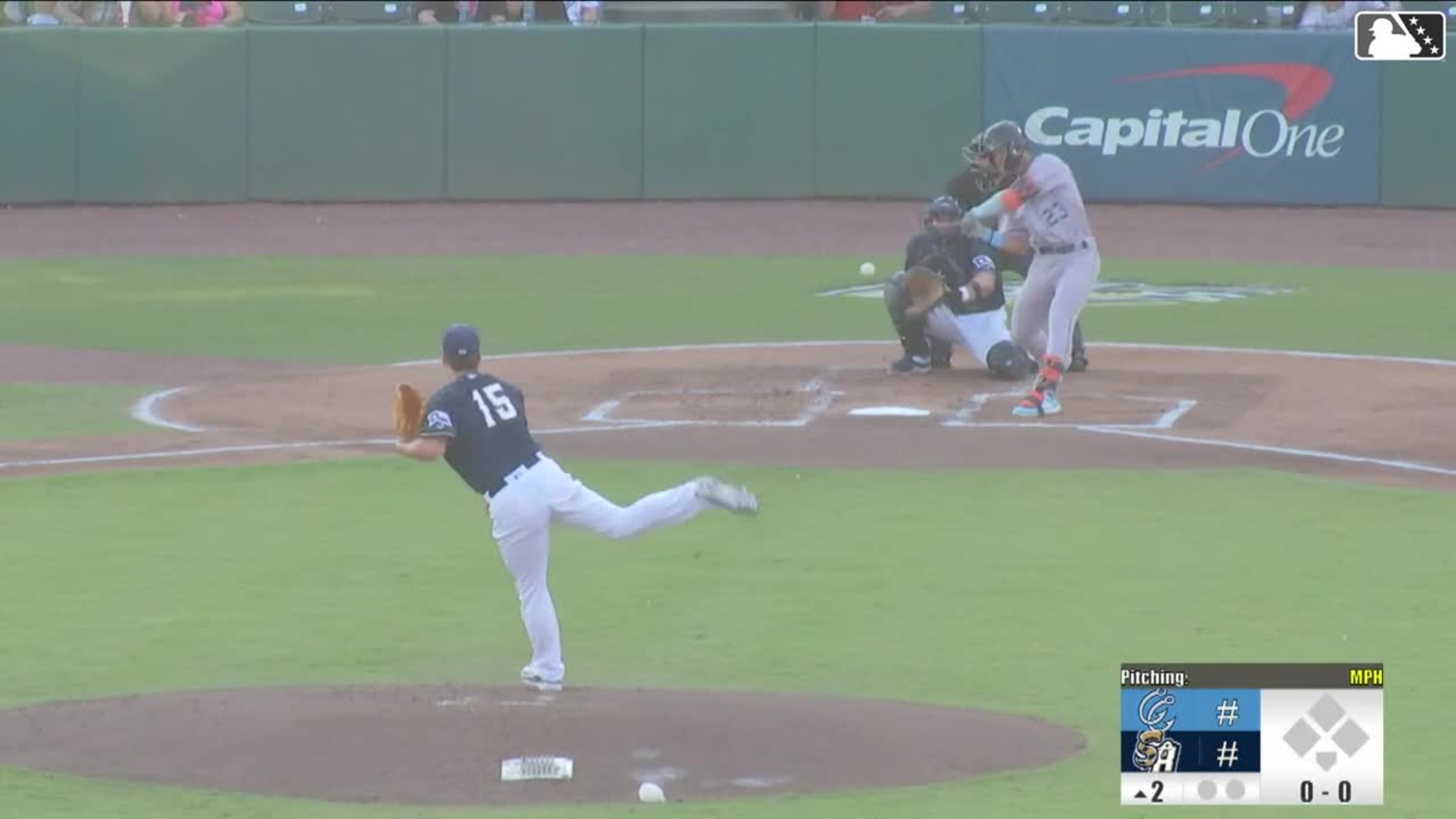 Kenedy Corona clubs his second homer of the season | 06/15/2024 | Hooks