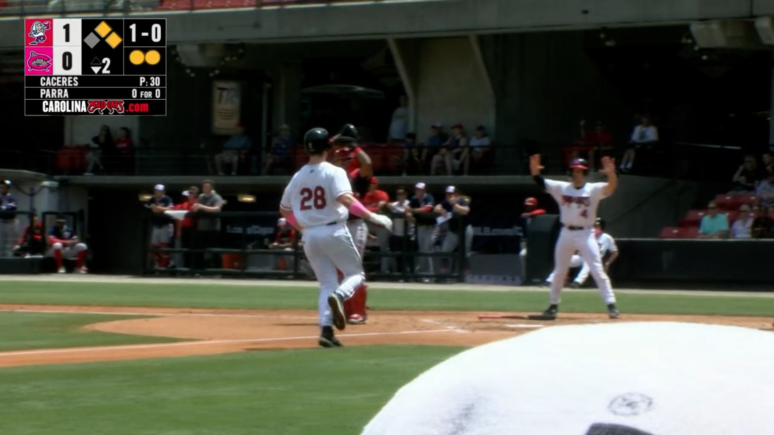 Parra doubles and drives in two | 05/14/2023 | MiLB.com