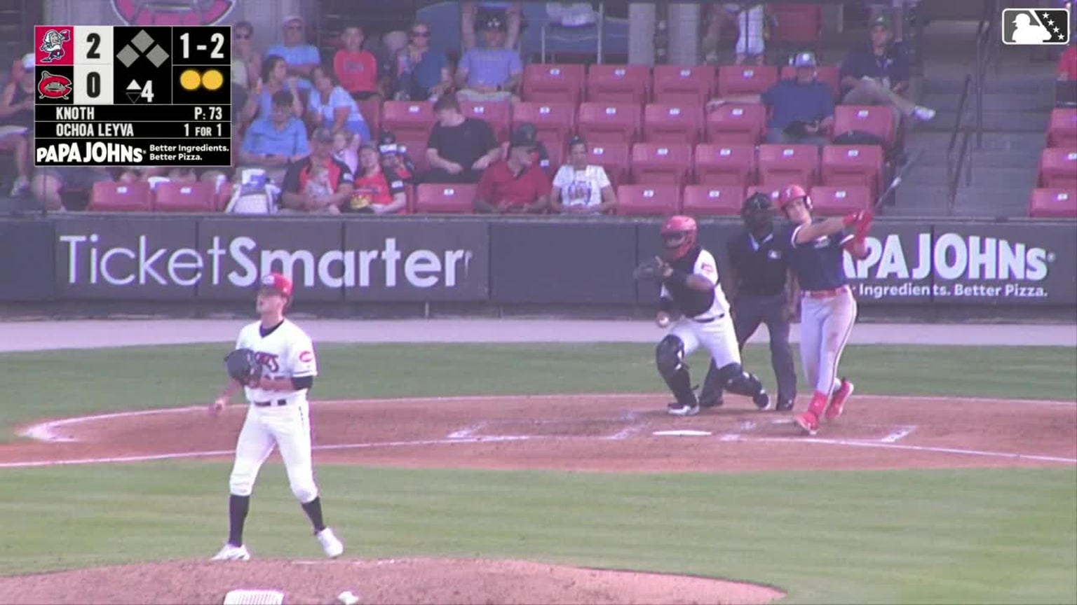 Josh Knoth records his sixth strikeout of the game | 06/16/2024 | MiLB.com