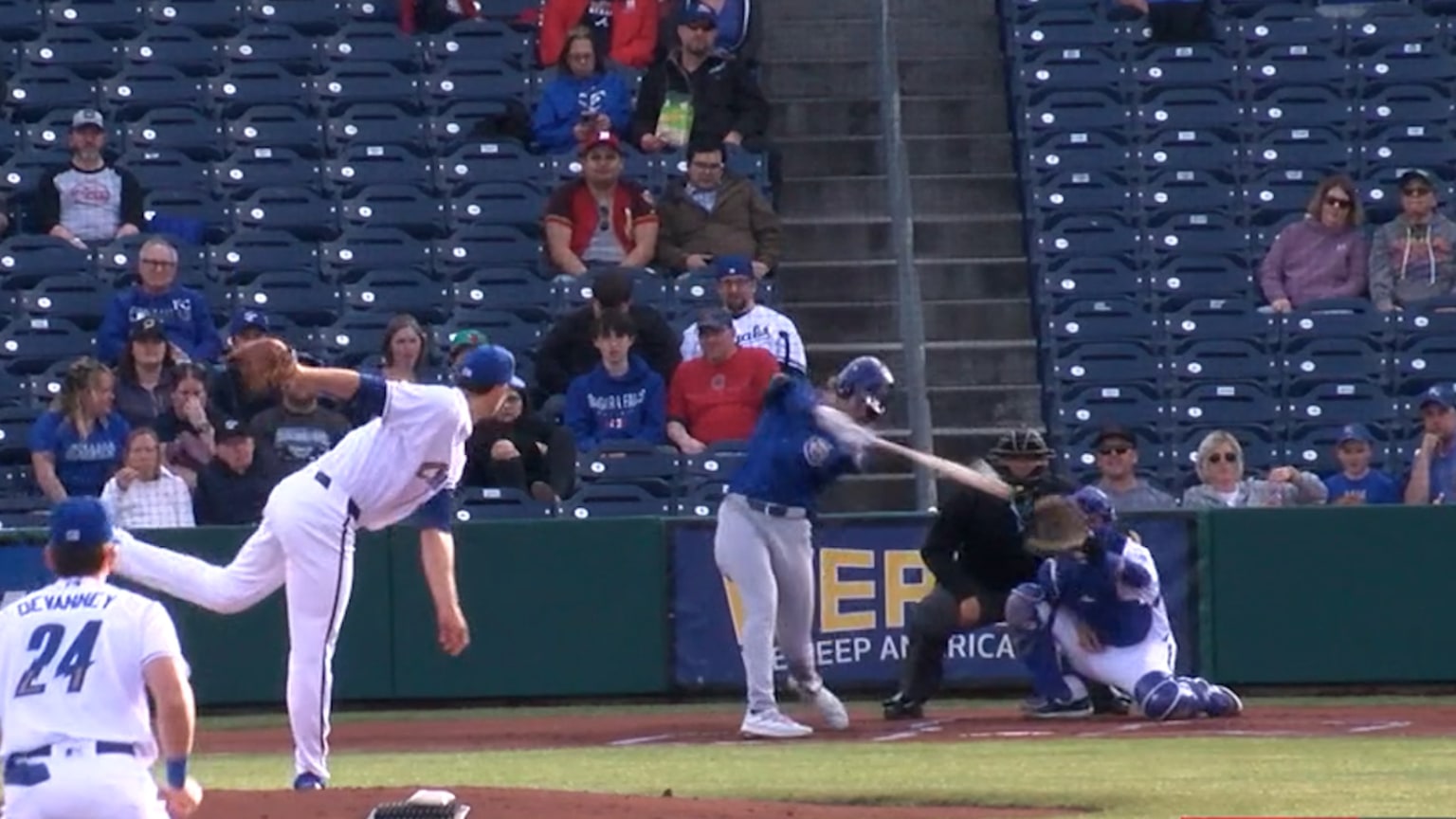 Cubs No. 3 prospect Owen Caissie collects three hits | 03/30/2024 | Cubs