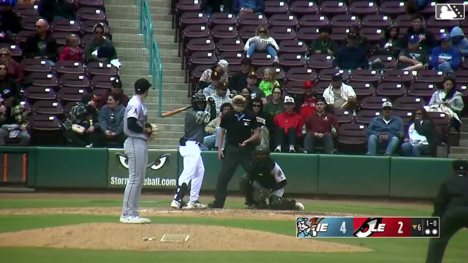 Kavares Tears hits a game-tying two-run home run | 05/07/2025 | MiLB.com