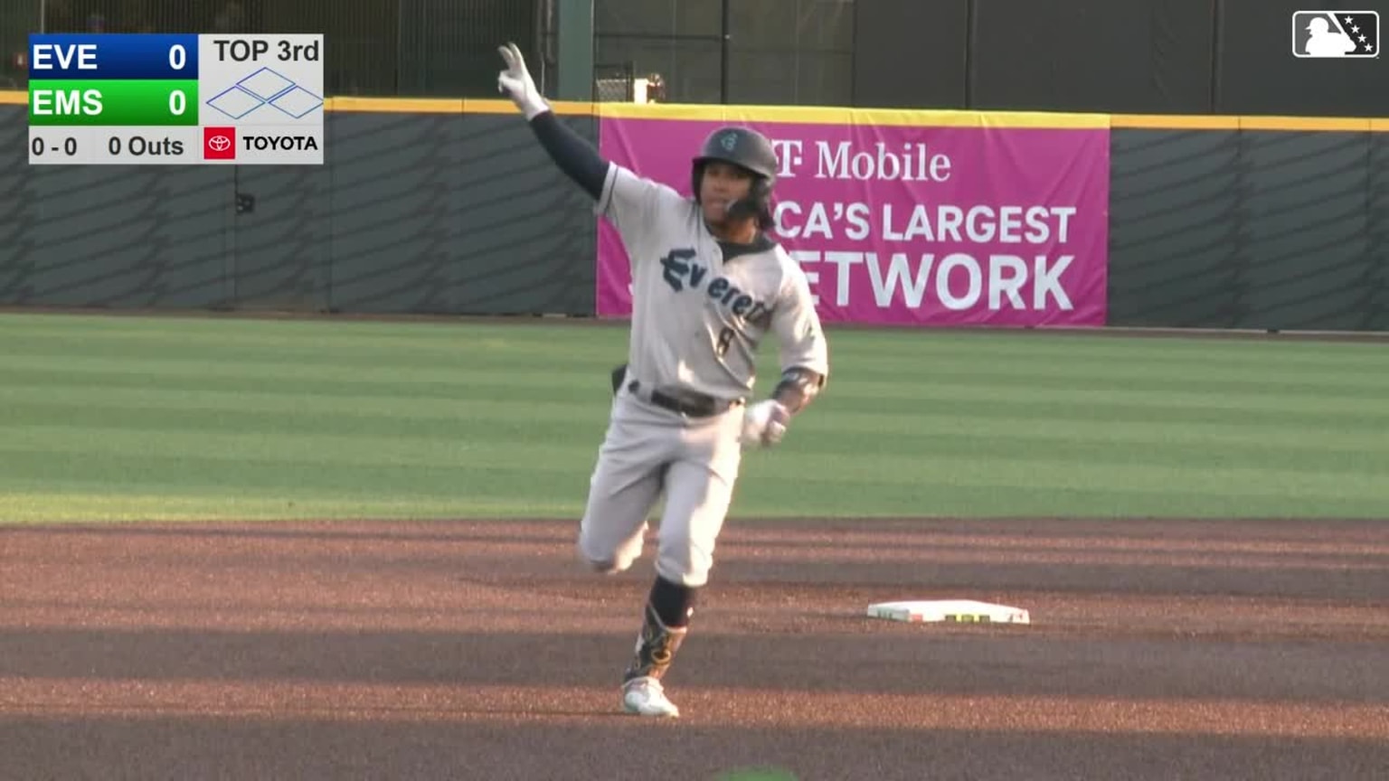 Michael Arroyo's solo home run | 08/31/2024 | AquaSox
