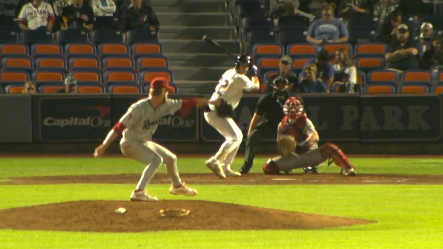 Andrew Baker strikes out the side in the 6th | 08/07/2024 | Fightin Phils