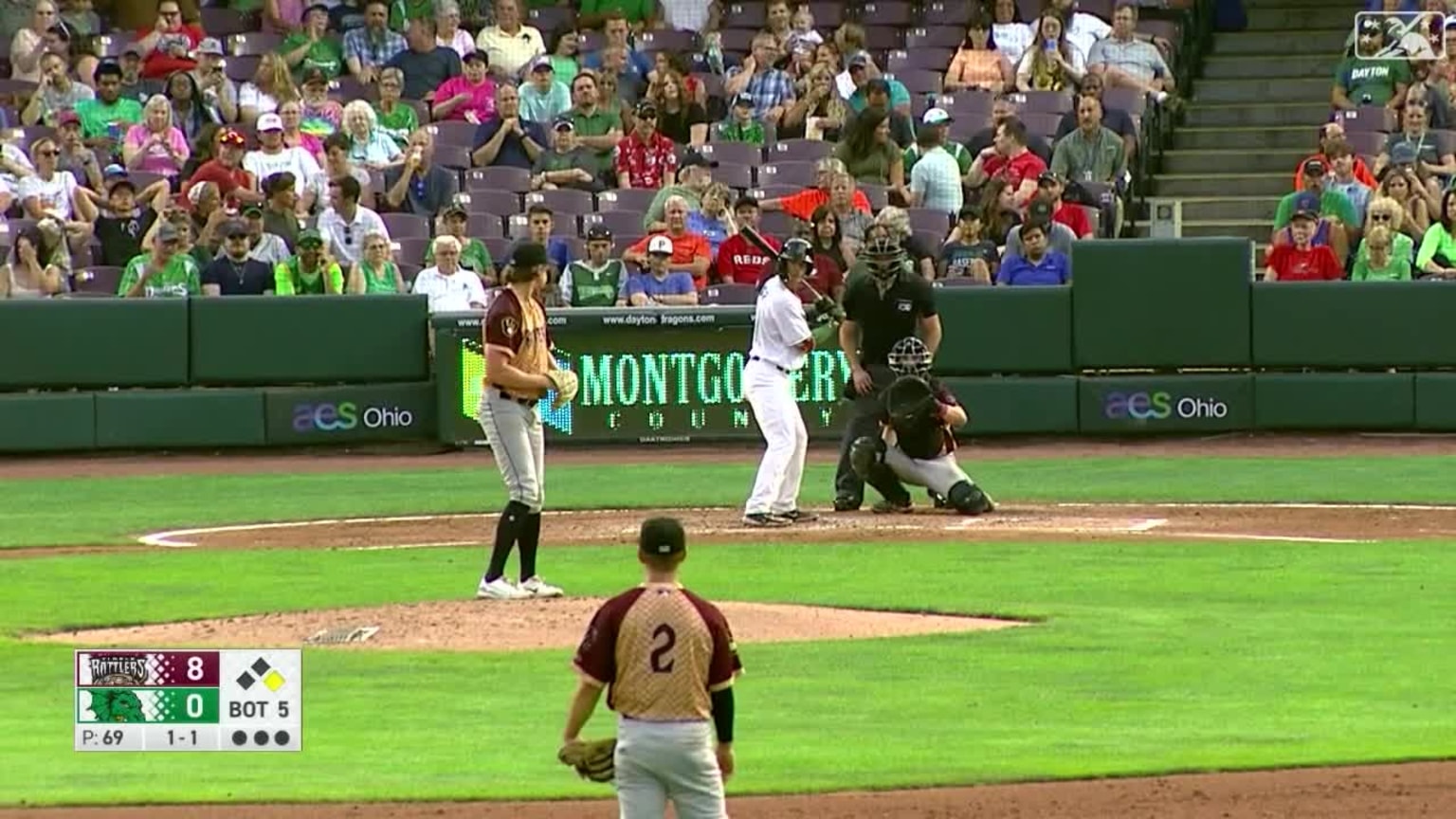 Cade Hunter hits two homers | 07/20/2023 | Dragons