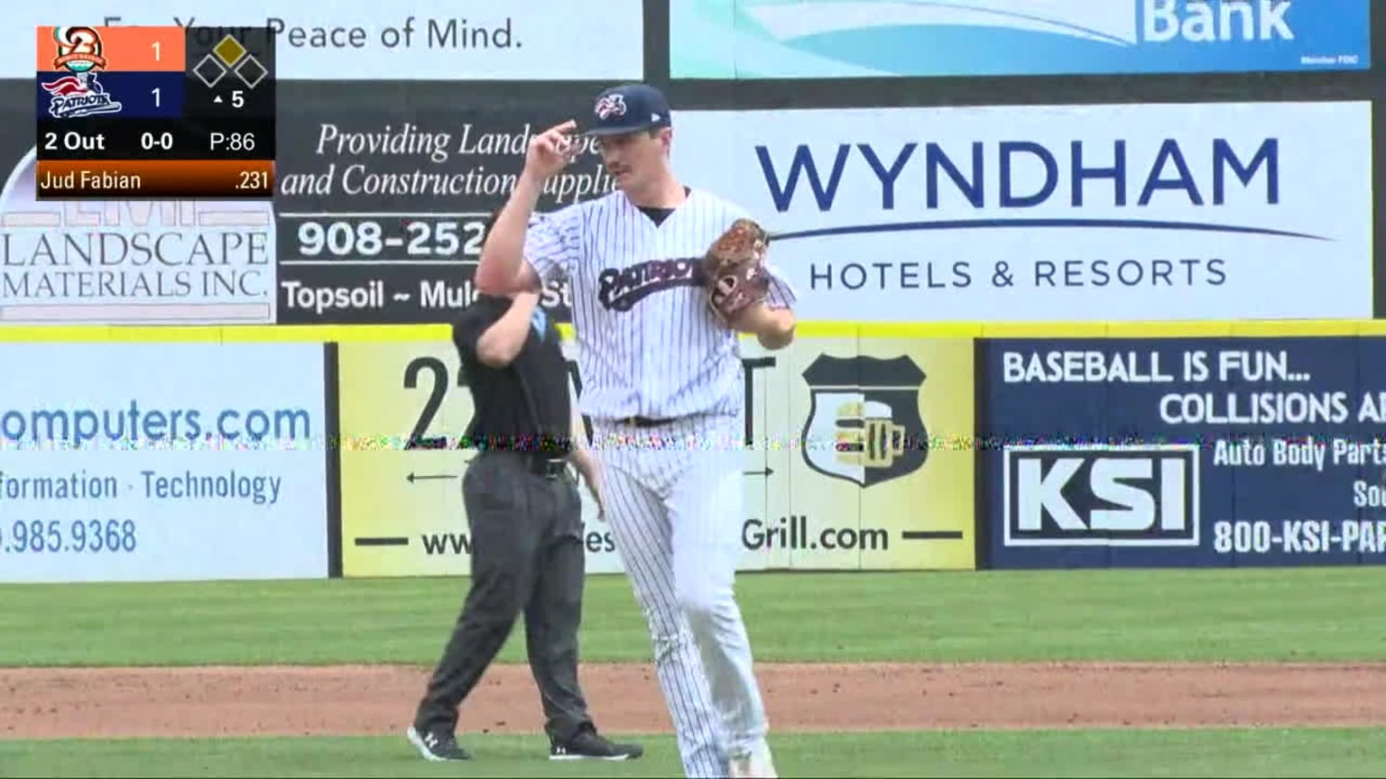 Zach Messinger's 10th K, a career-high | 05/29/2024 | Patriots