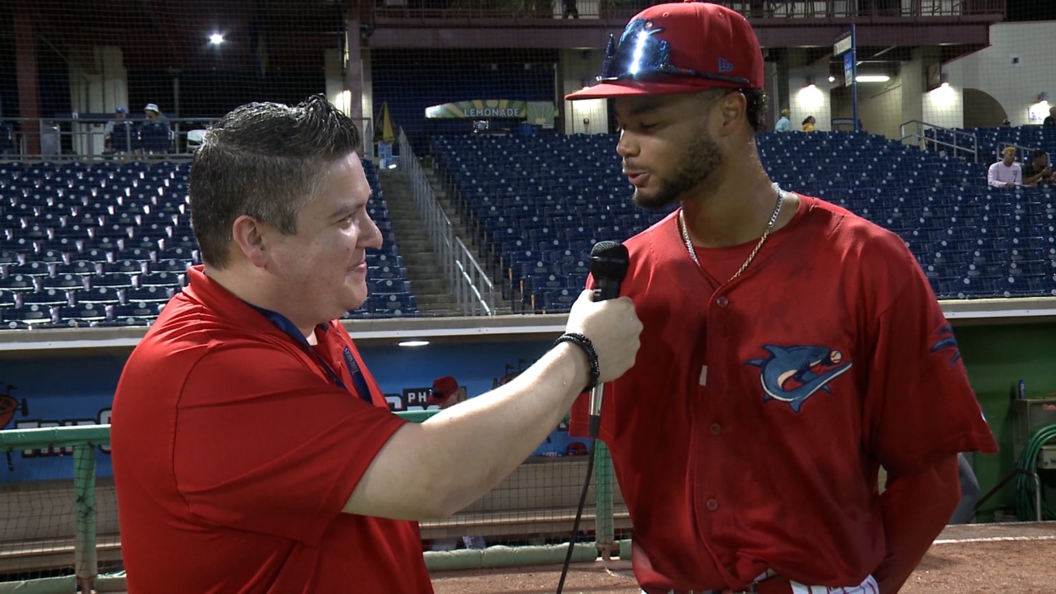 Justin Crawford postgame April 12th | 04/16/2023 | Threshers
