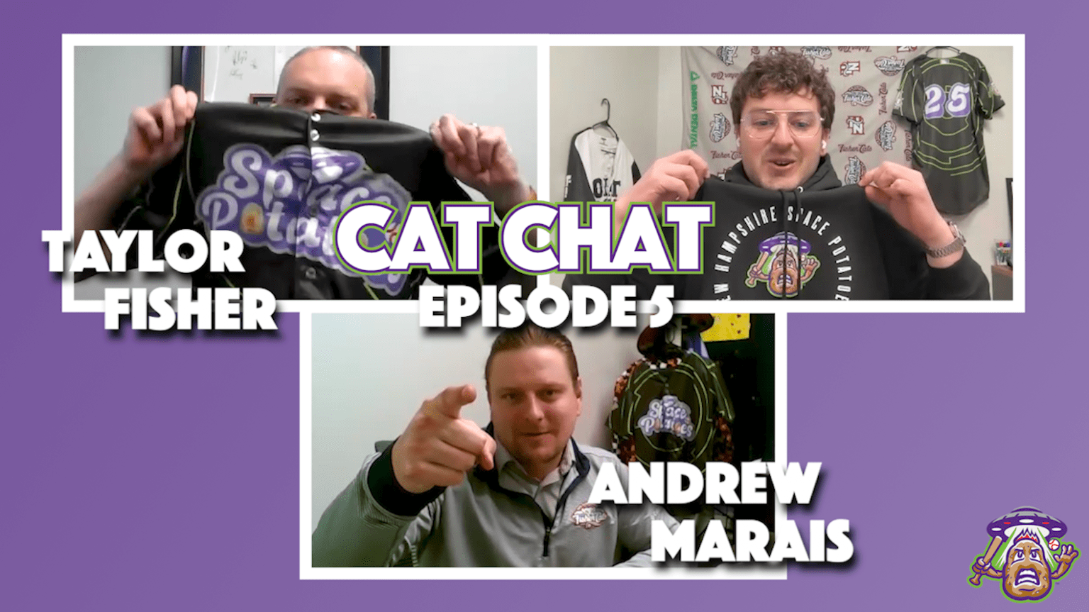 Cat Chat Ep. 5 Space Potatoes | 02/21/2025 | Fisher Cats