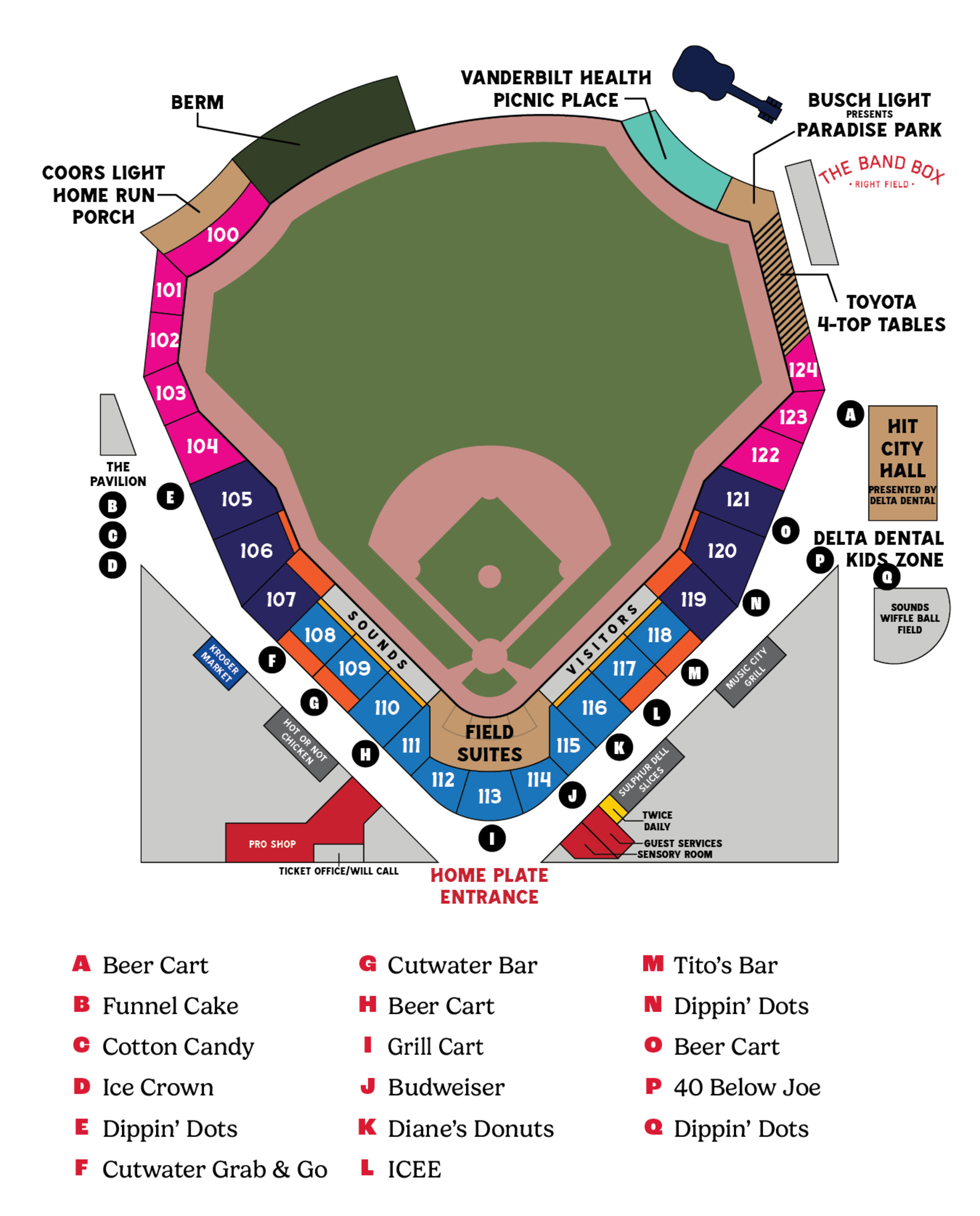 Concourse Map | Sounds