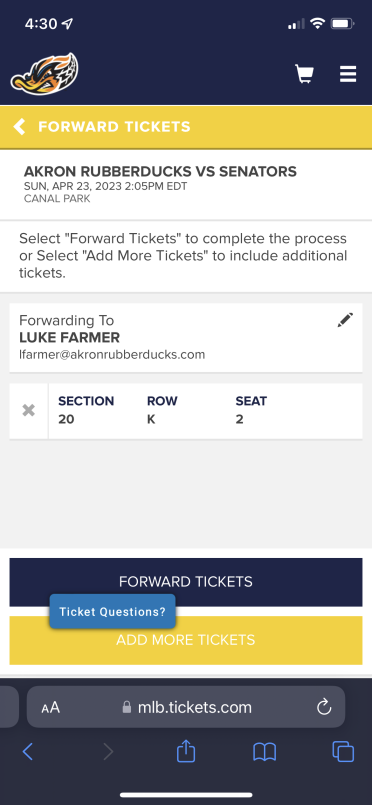 Digital Ticketing | RubberDucks