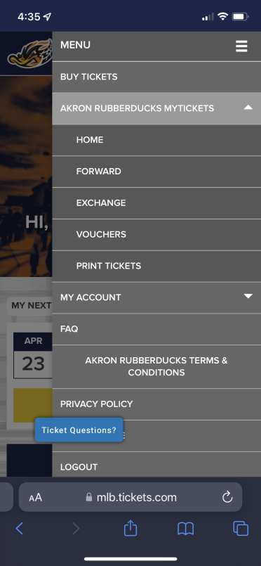 Digital Ticketing | RubberDucks