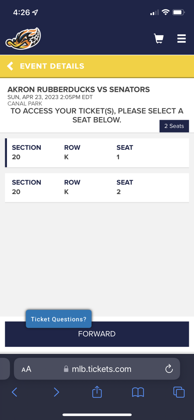 Digital Ticketing | RubberDucks