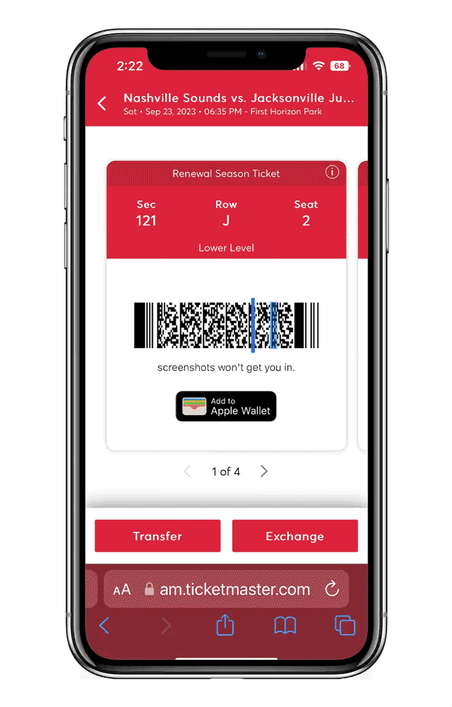 Mobile Ticketing | Sounds