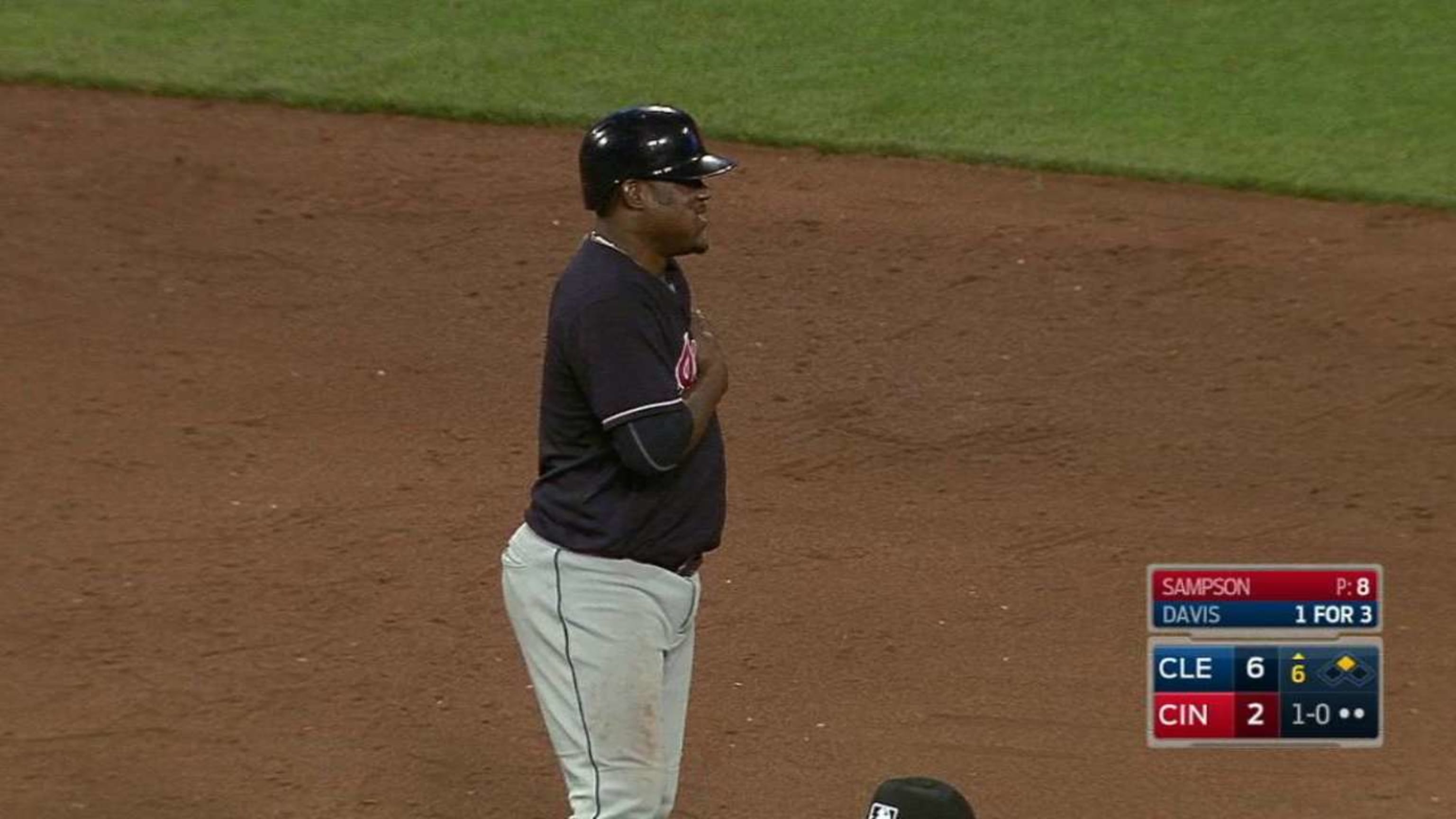 scared baseball player