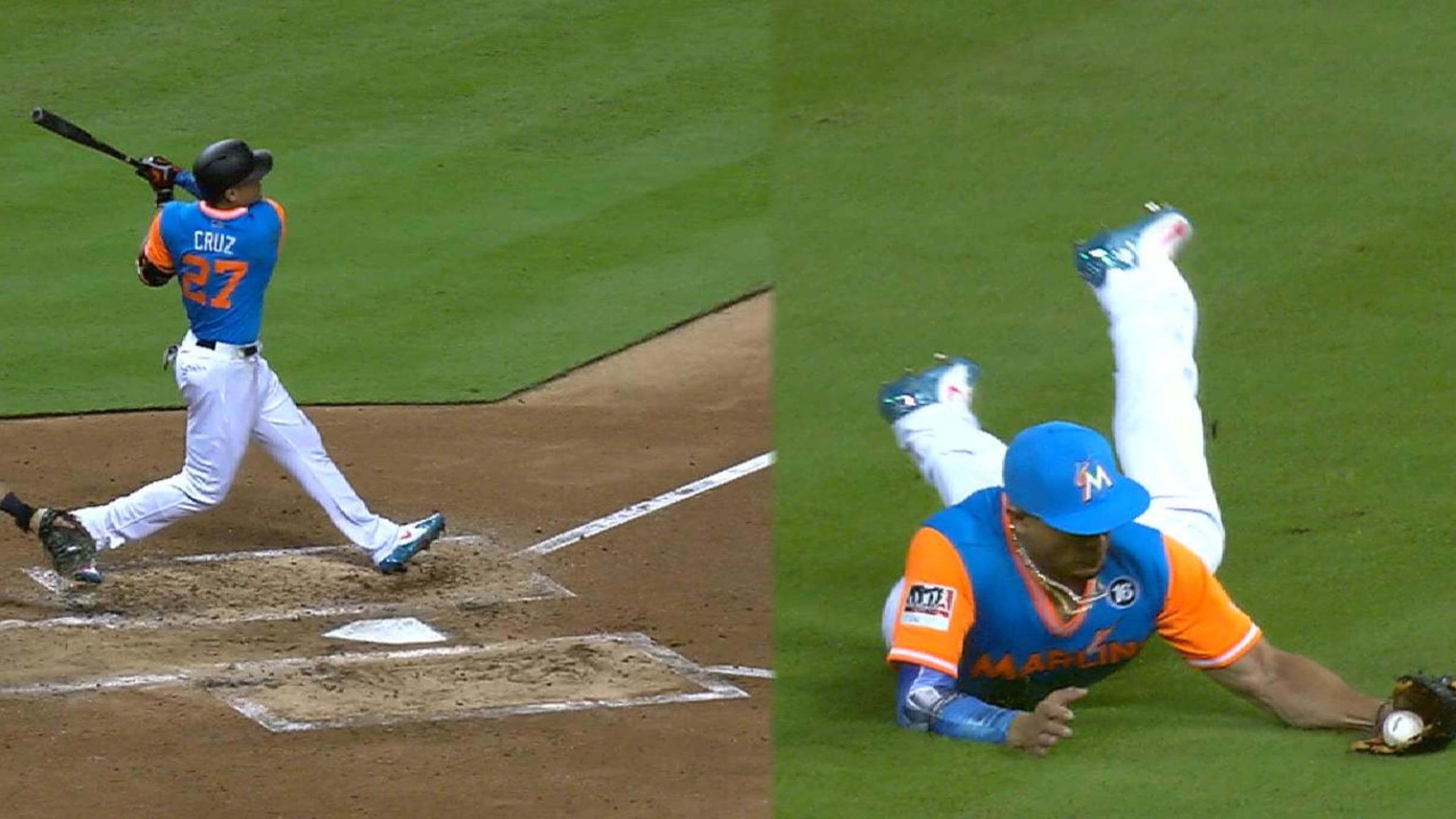 giancarlo stanton diving catch