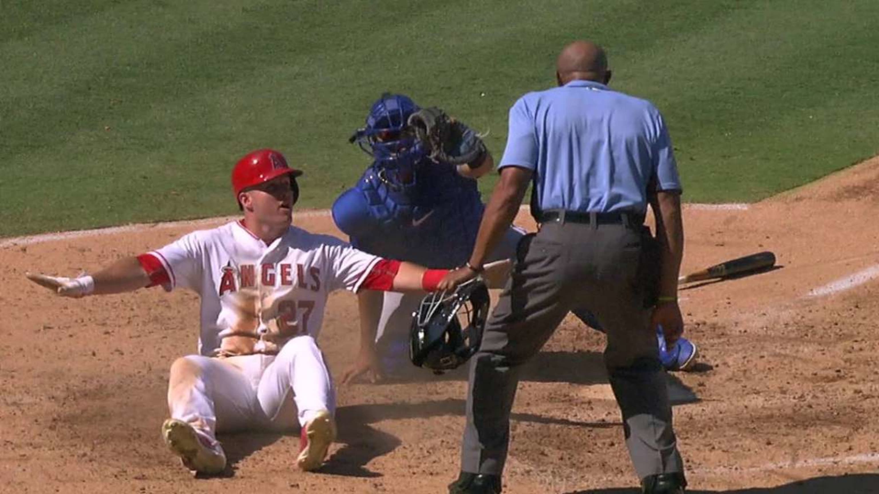 Mike Trout Slide