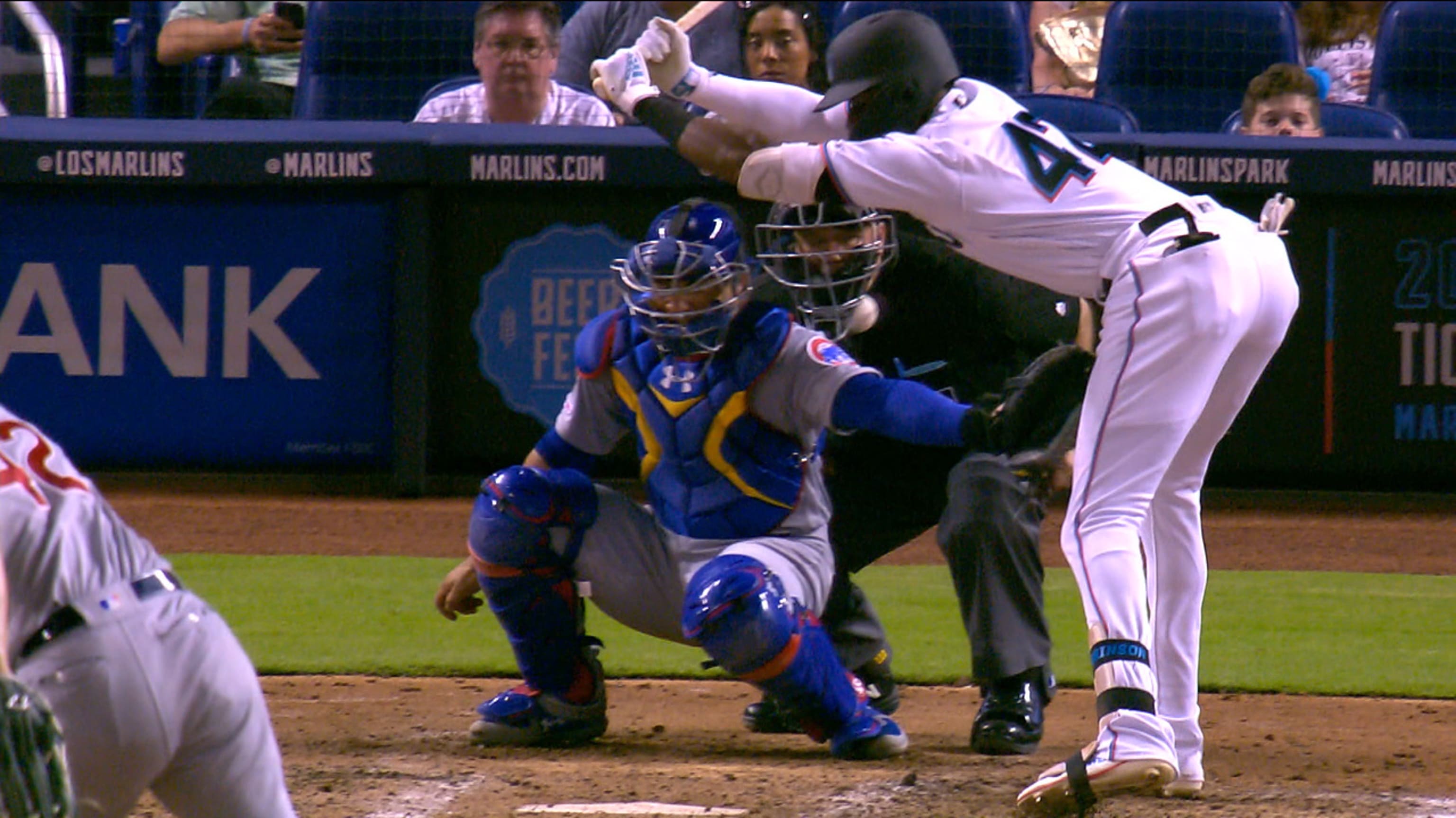 baseball hitting batter