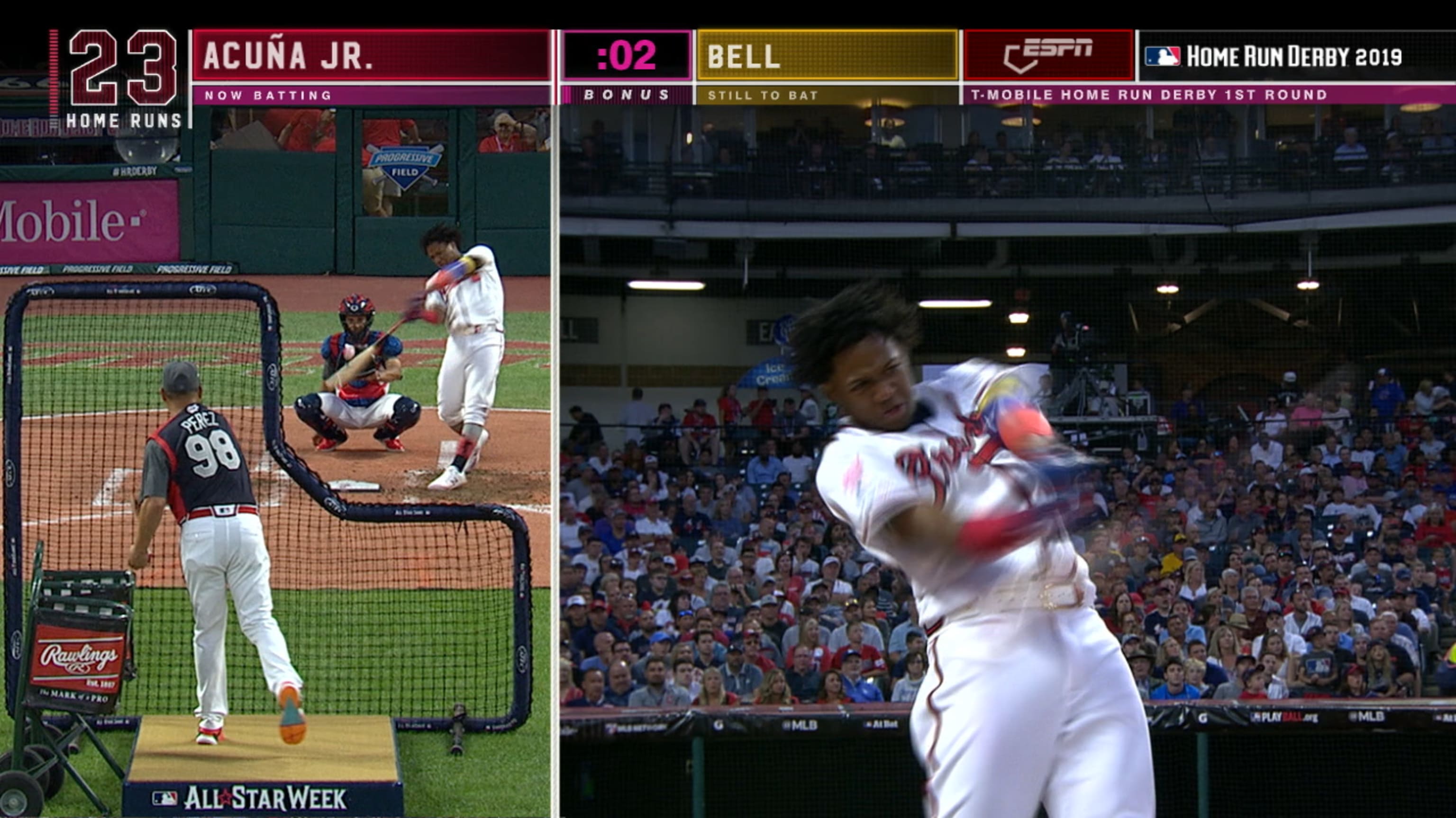 2019 Home Run Derby Round by Round results