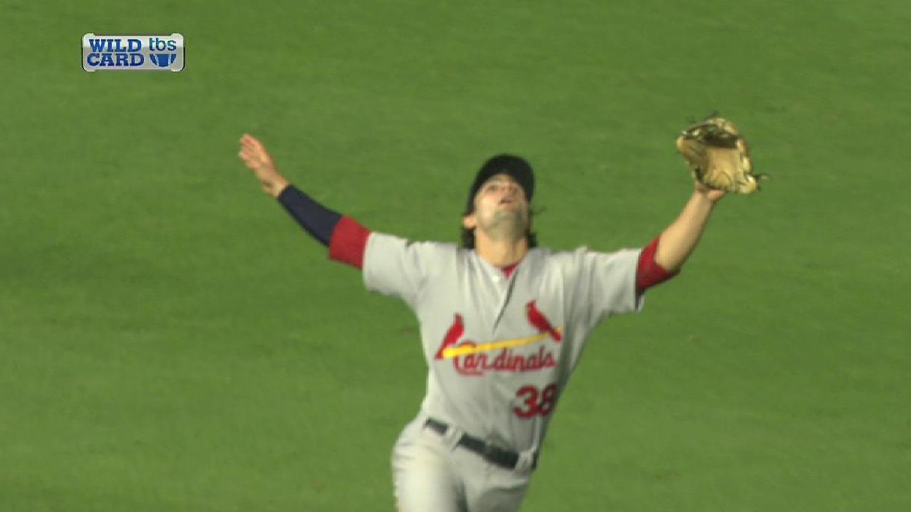 fly out baseball example