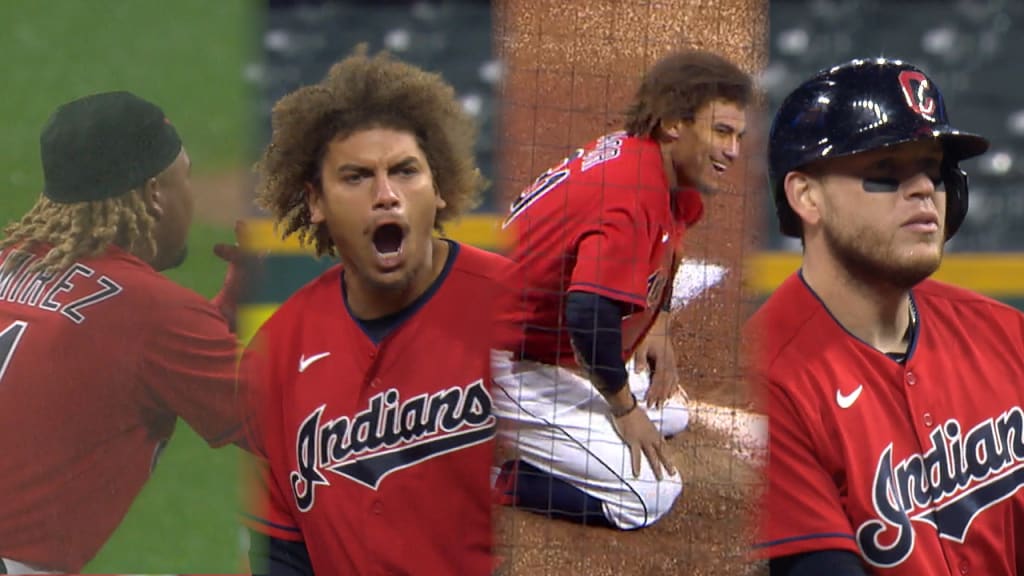 indians baseball score