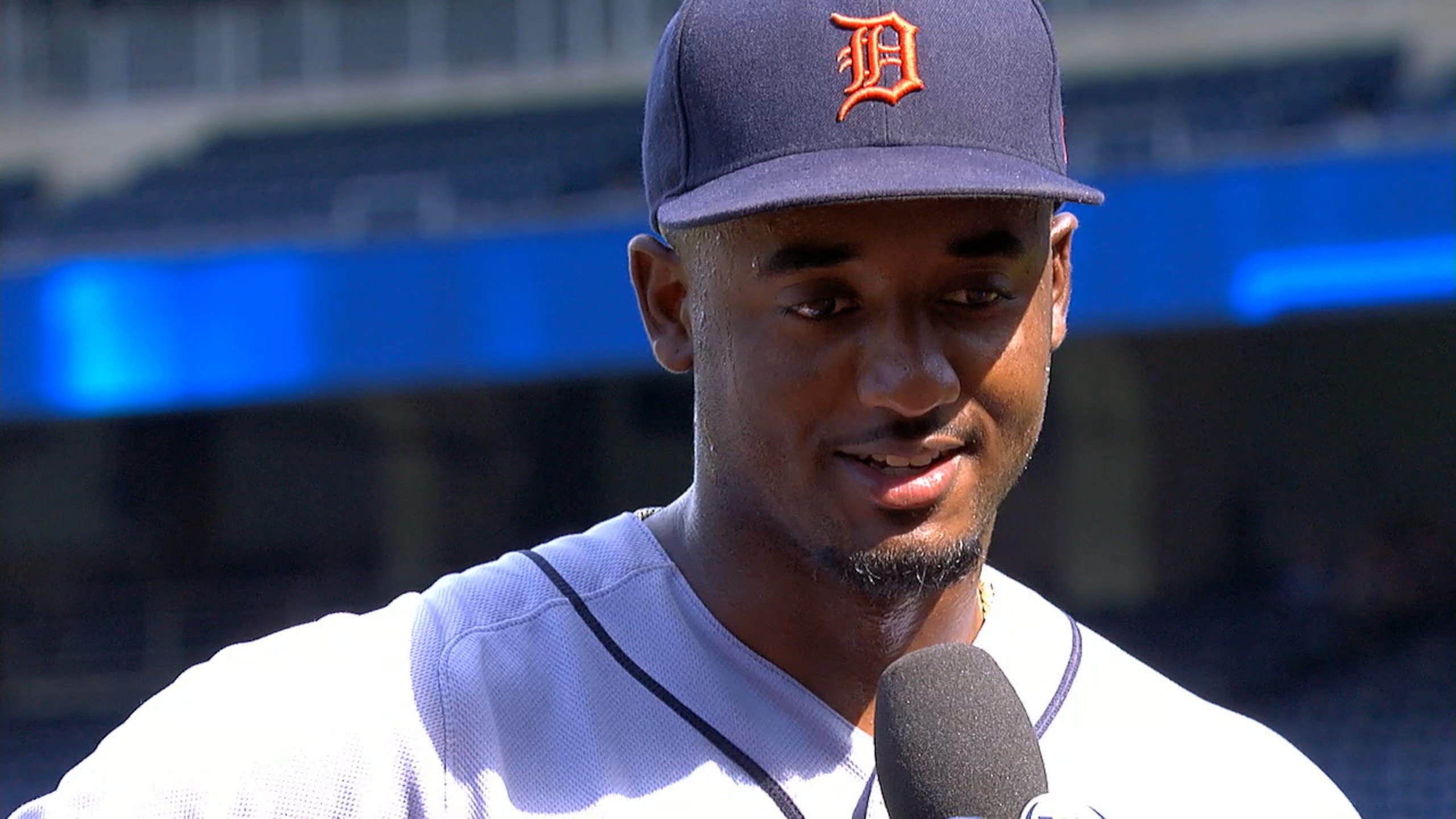 Goodrum on his 4-hit day