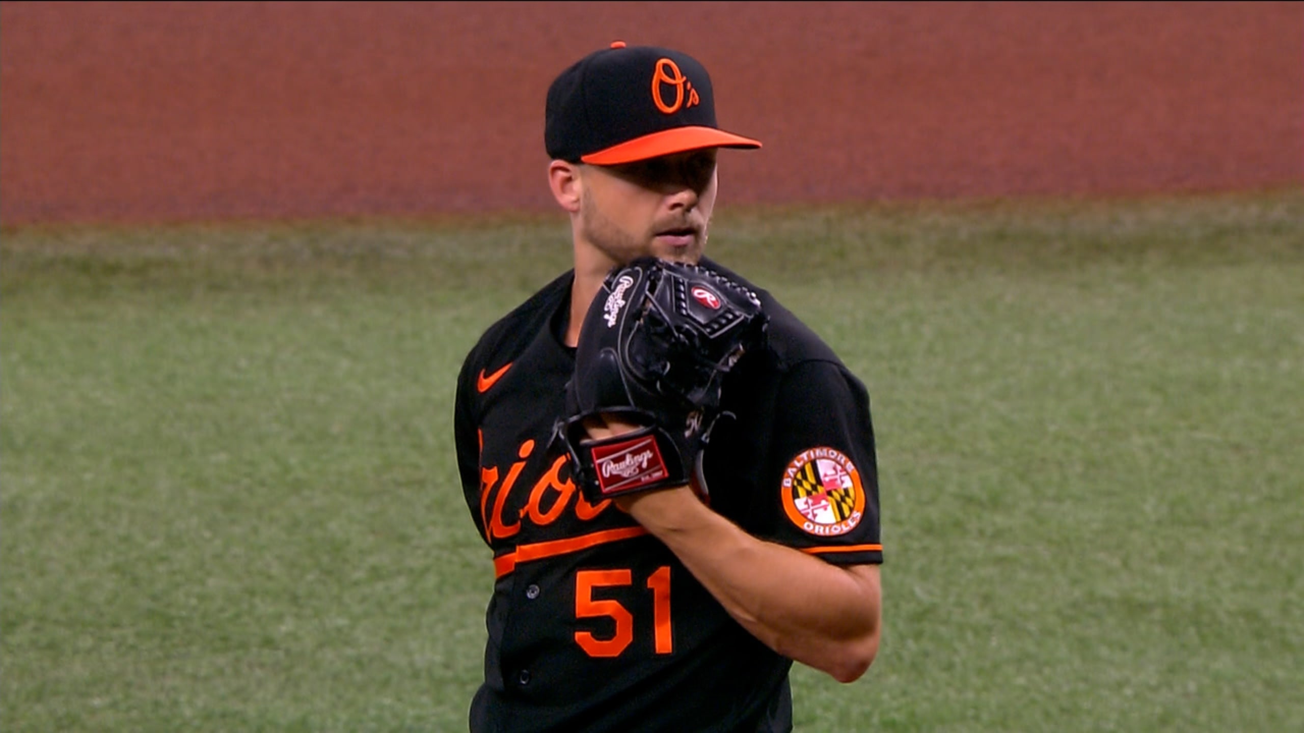 Austin Voth fans five