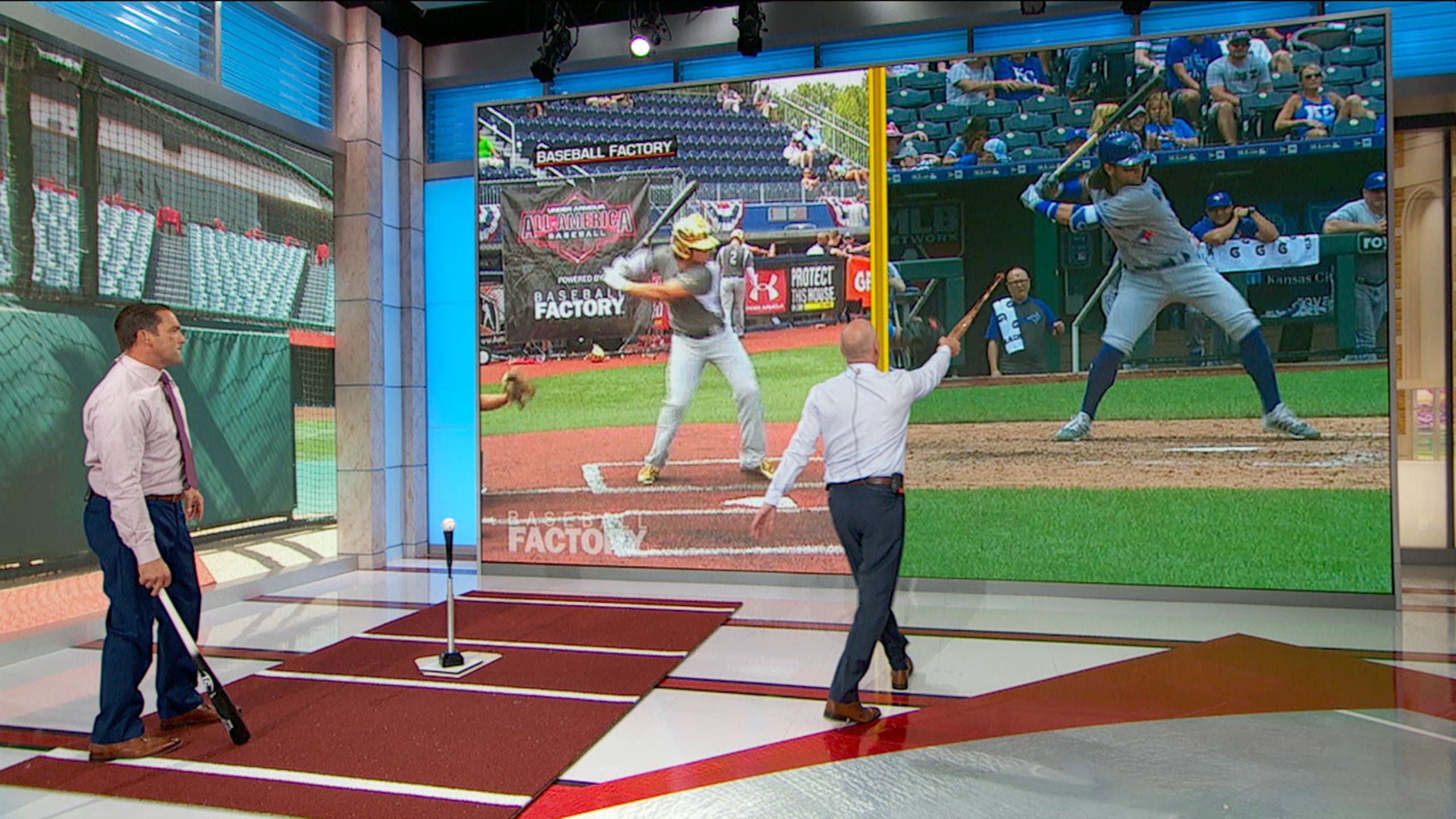 Skybox on Bo Bichette's swing Skybox on Bo Bichette's swing