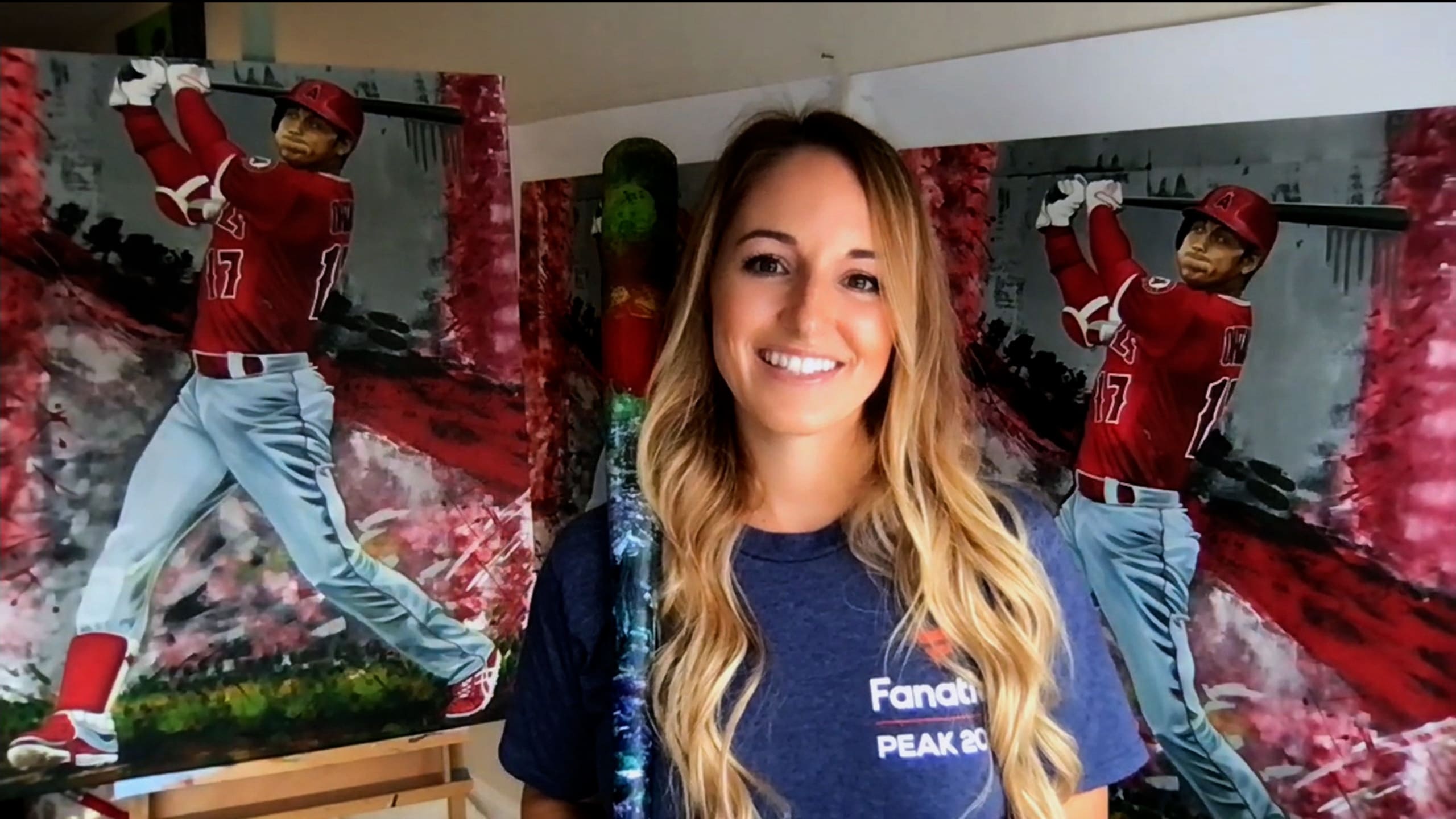 Artist Cortney Wall on her work