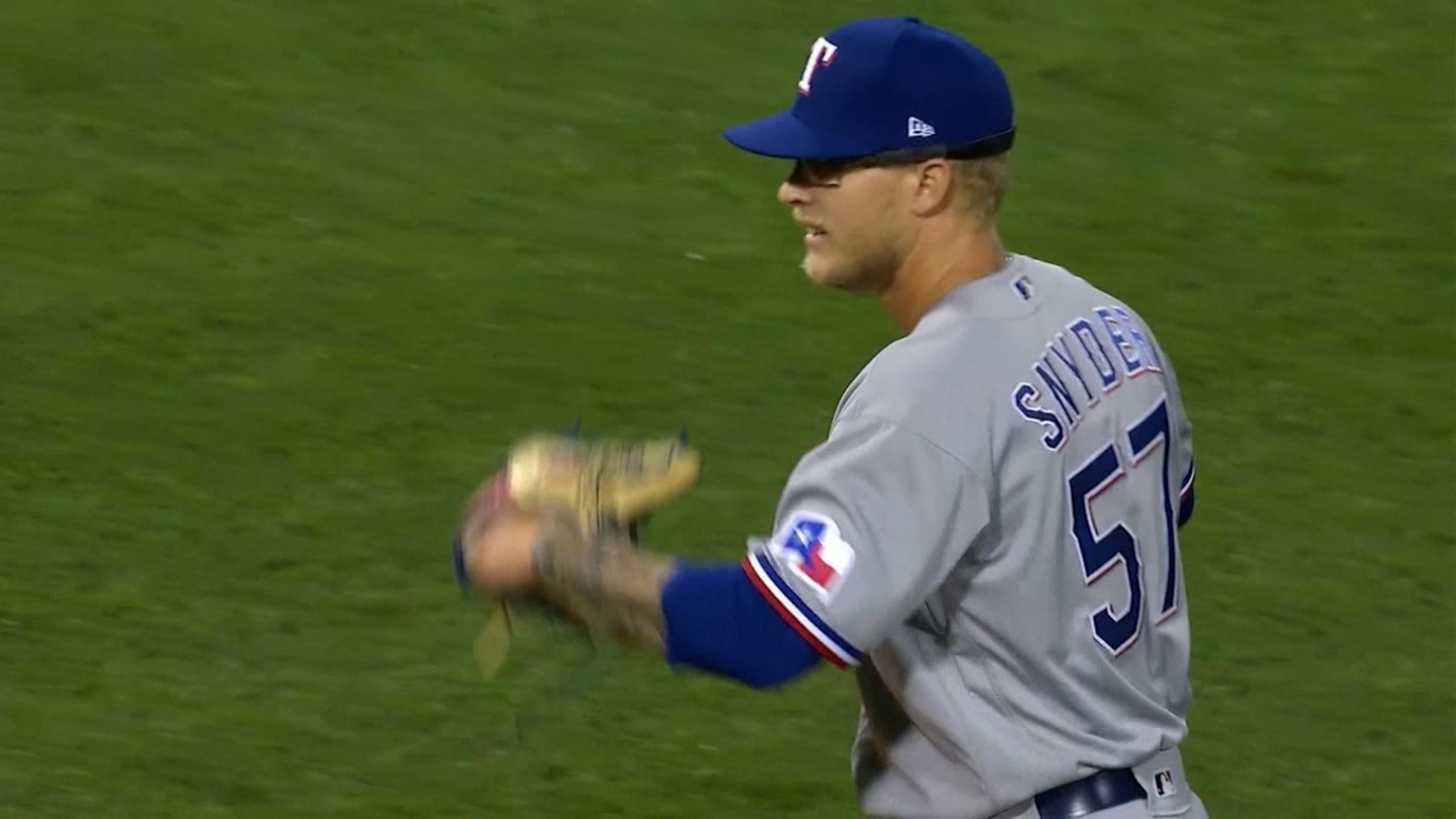 Nick Snyder's 1st MLB strikeout