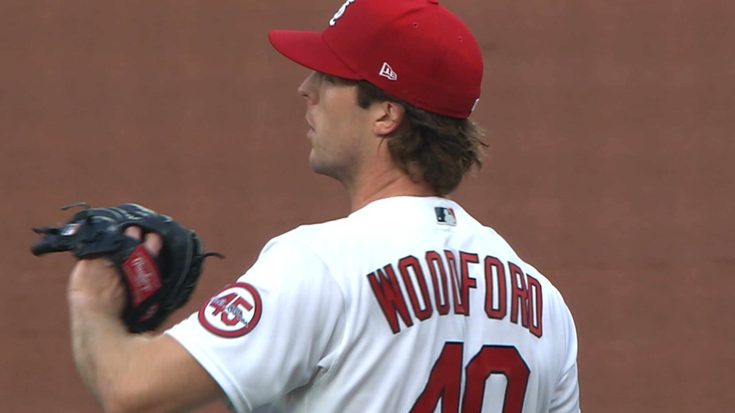 Jake Woodford's six strikeouts