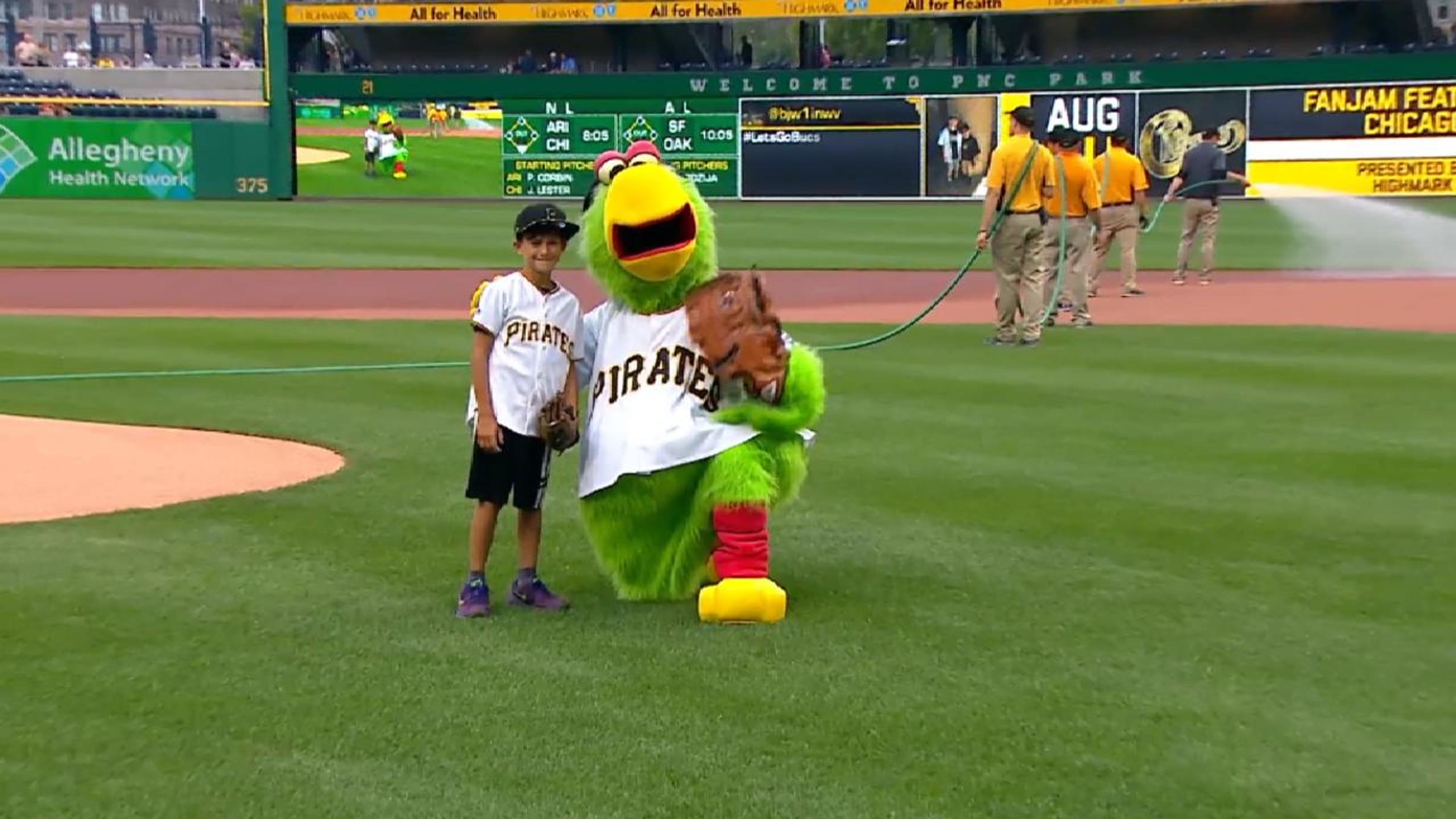 Pirates First Pitch: Colbert